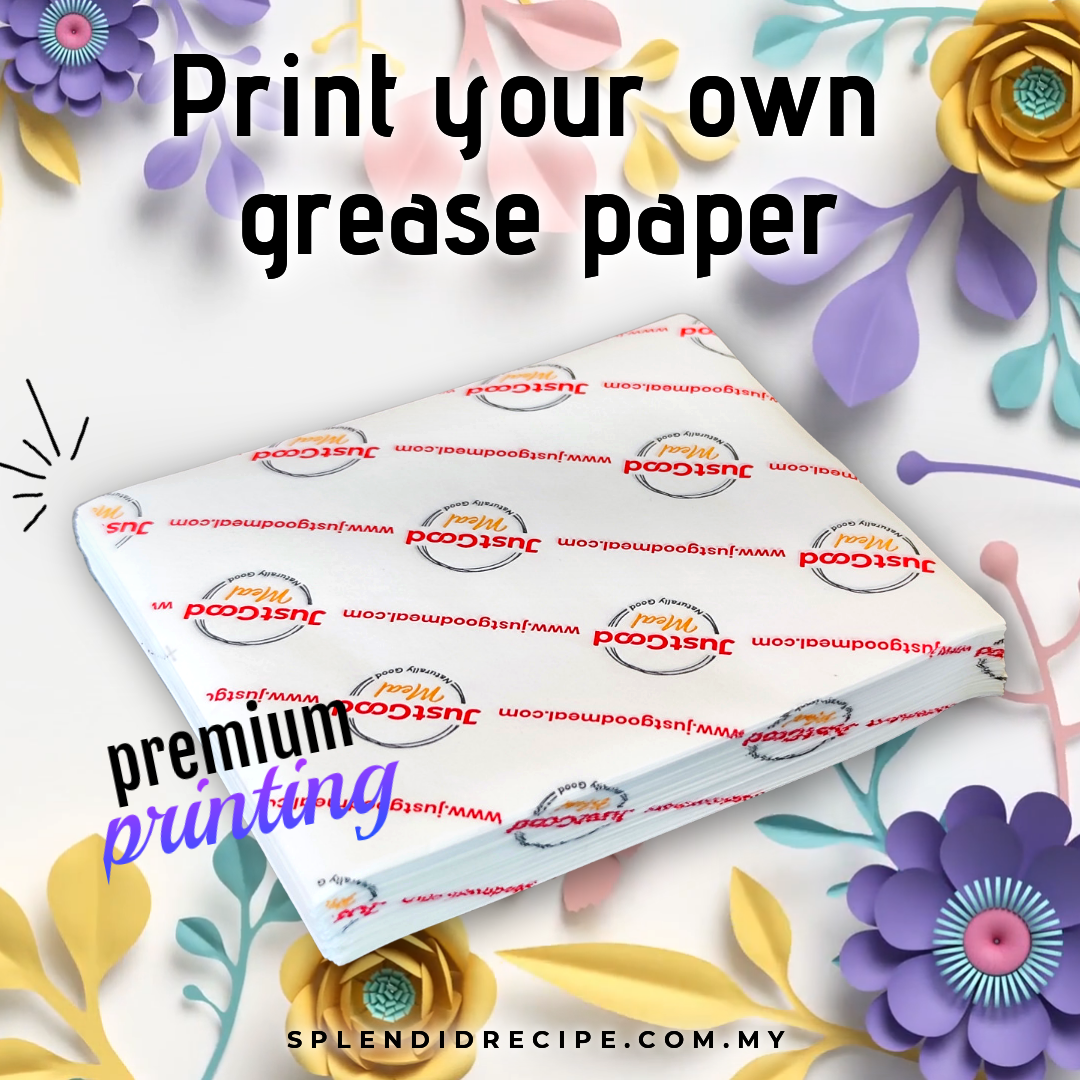 Custom Grease Paper Pad-Splendid Recipe
