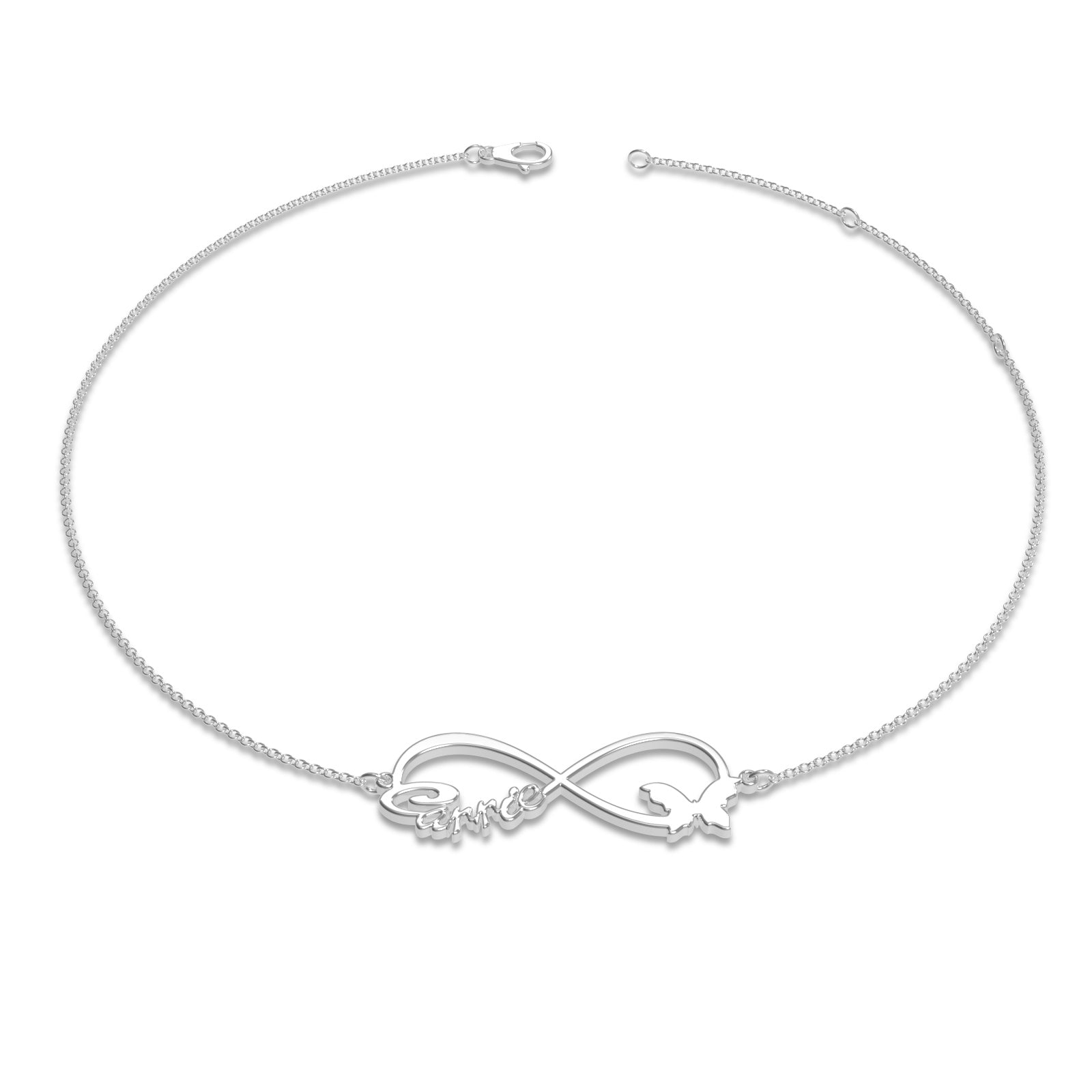 Custom Infinity Name Bracelet Gift For Female