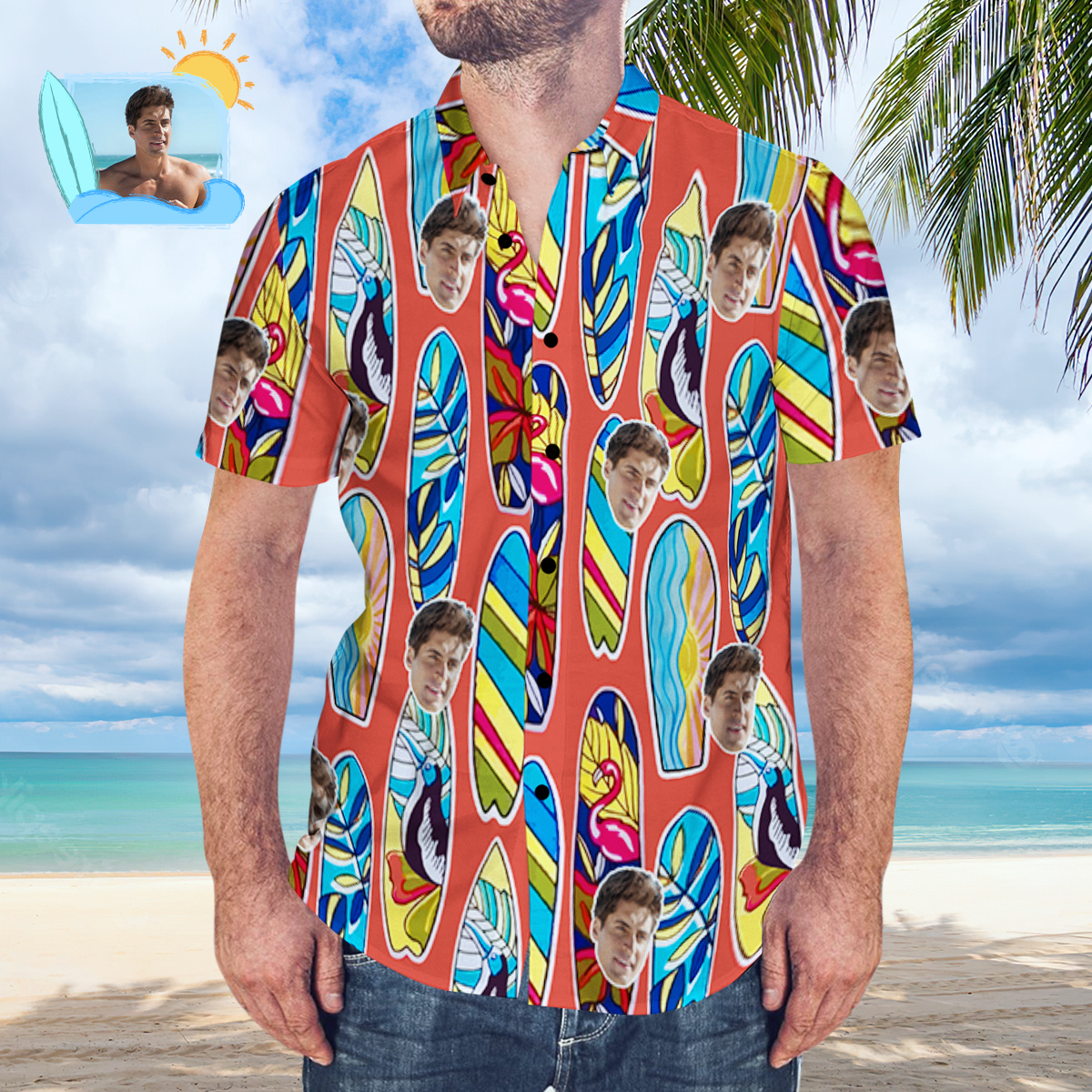 Custom Surfing Style Shirts