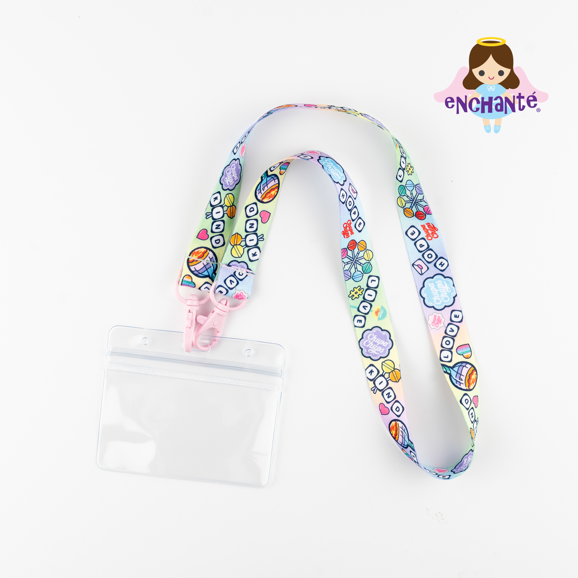 Chupa Chups Mask Lanyard: Love Hope Kind