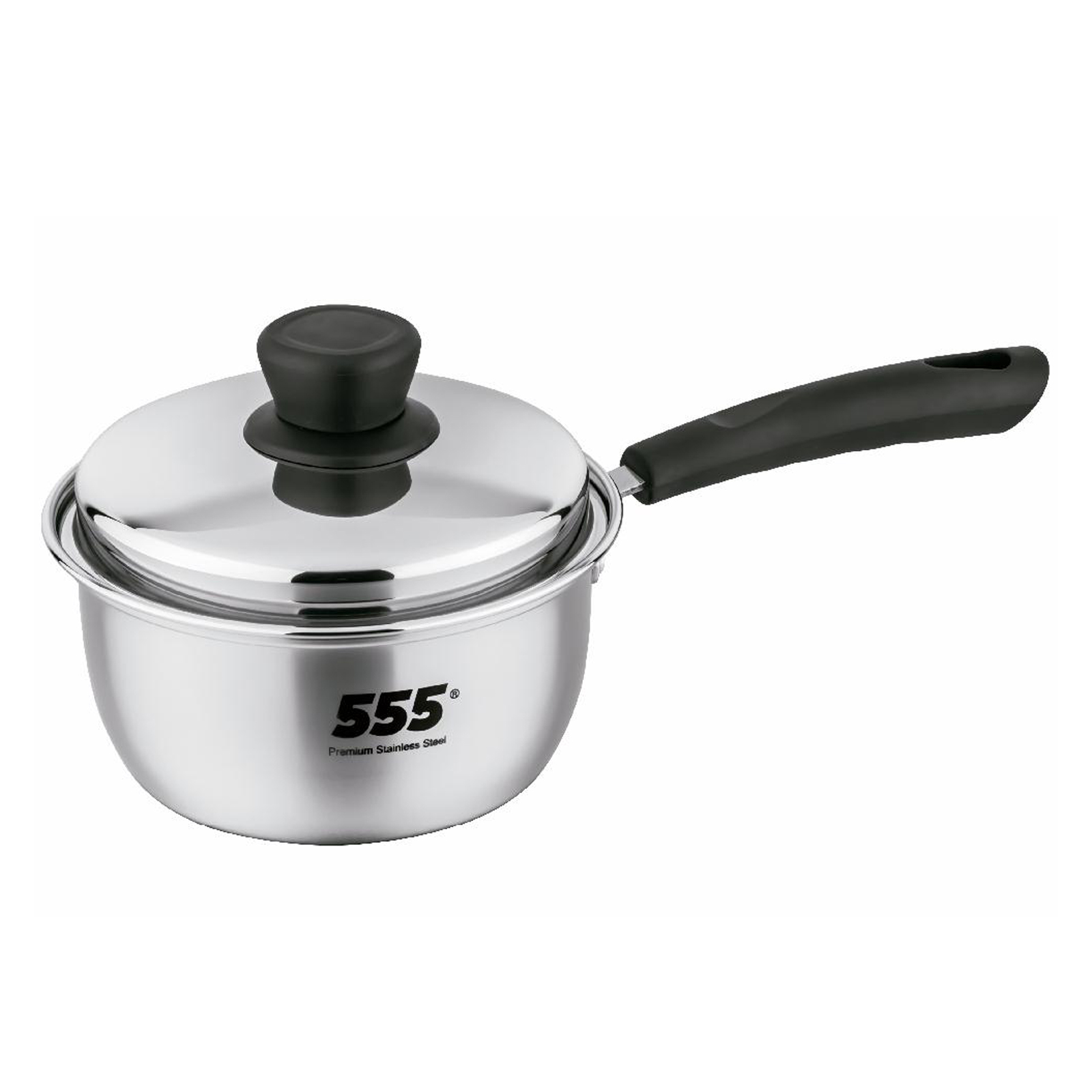 555 Premium Stainless Steel Saucepan - 304 Stainless Steel 0.88mm Thic