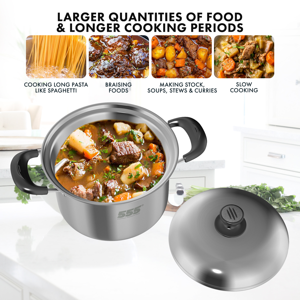 Cooking Pots Singapore | Stainless Steel Cooking Pot