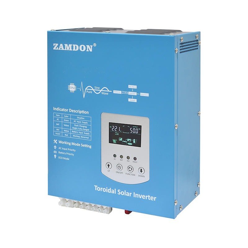 1kw 2kw 3kw 5kw 6kw Hybrid Inverter 12v 24v 48v-Zamdon