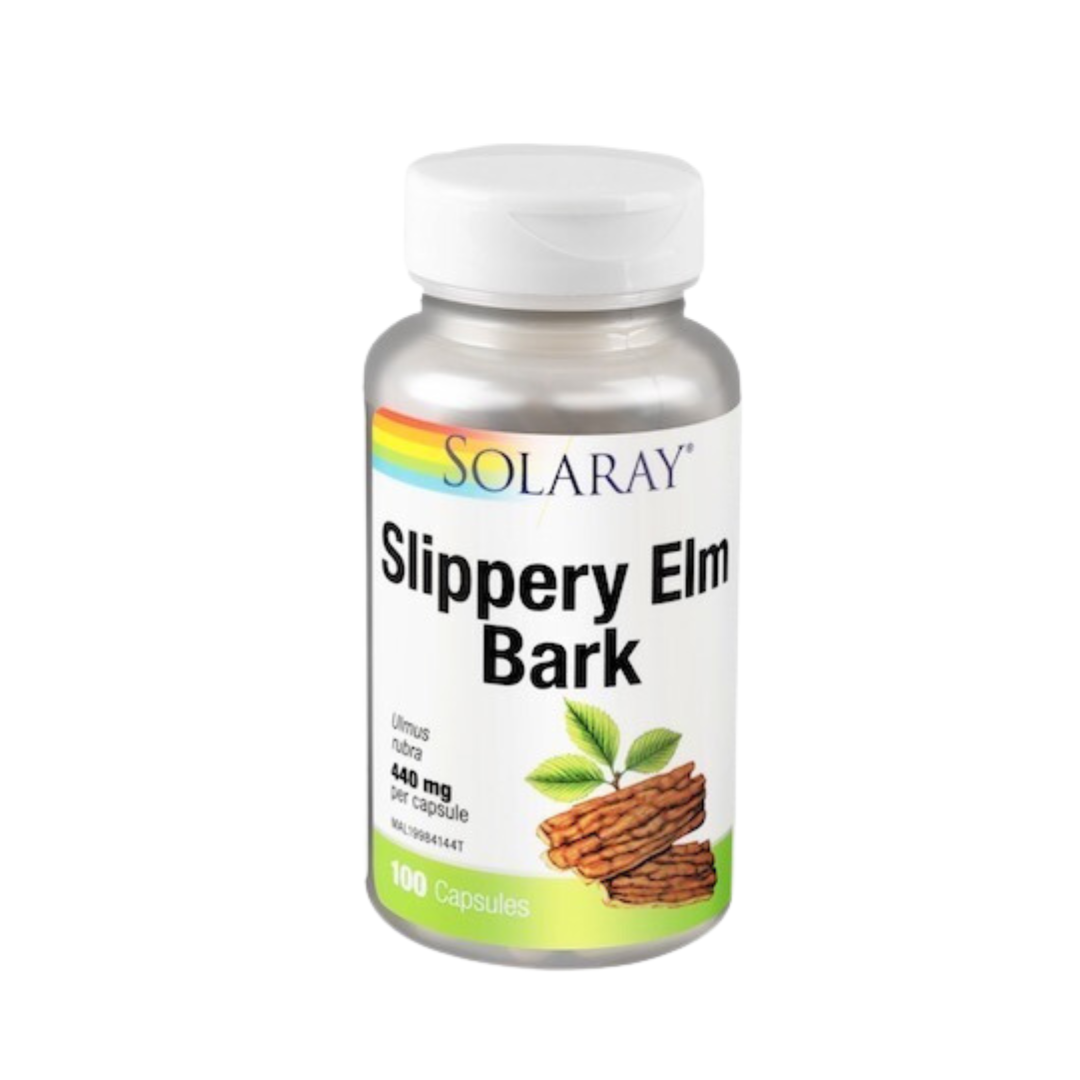 Slippery elm bark for digestive health